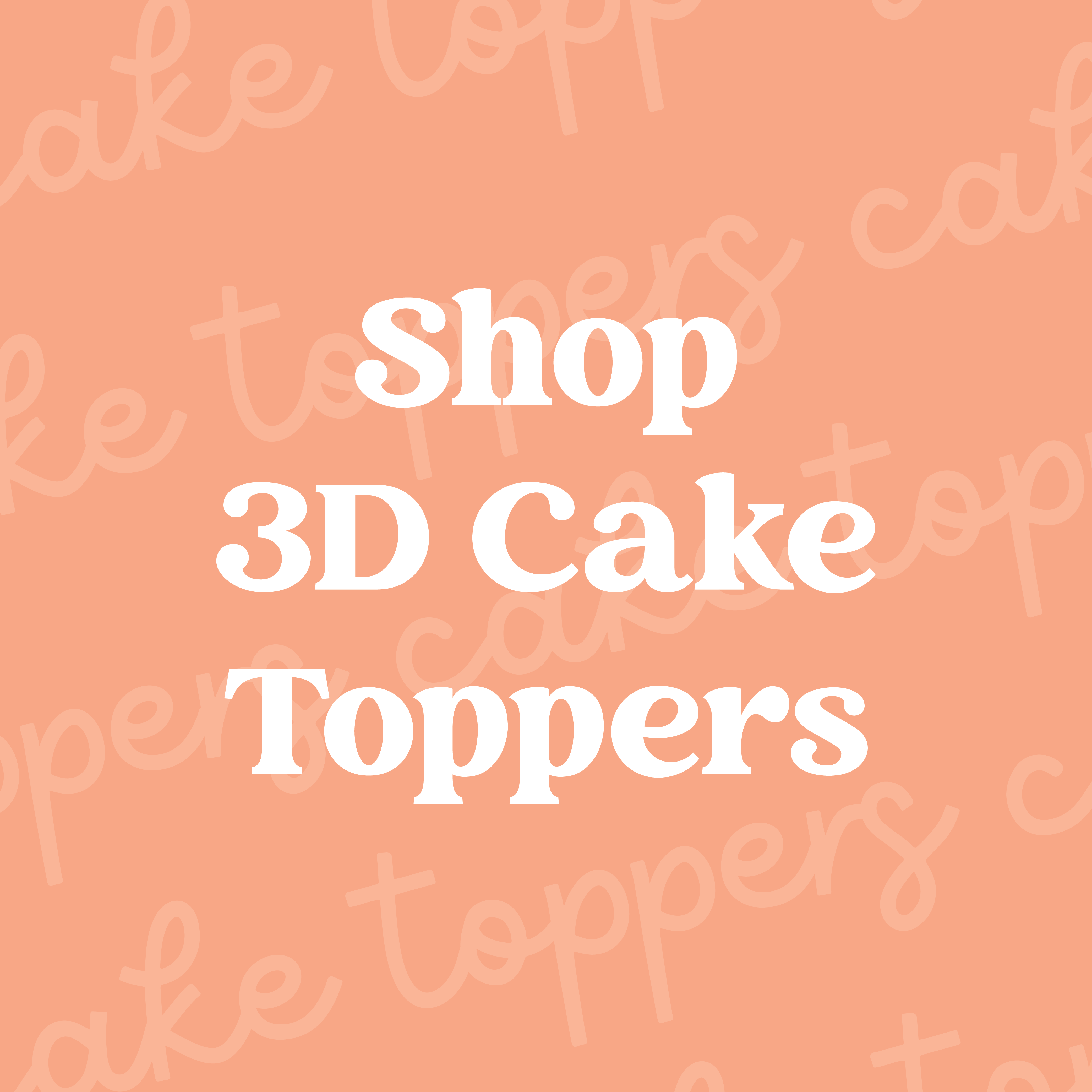 Cake Toppers – Knotty Design Co.