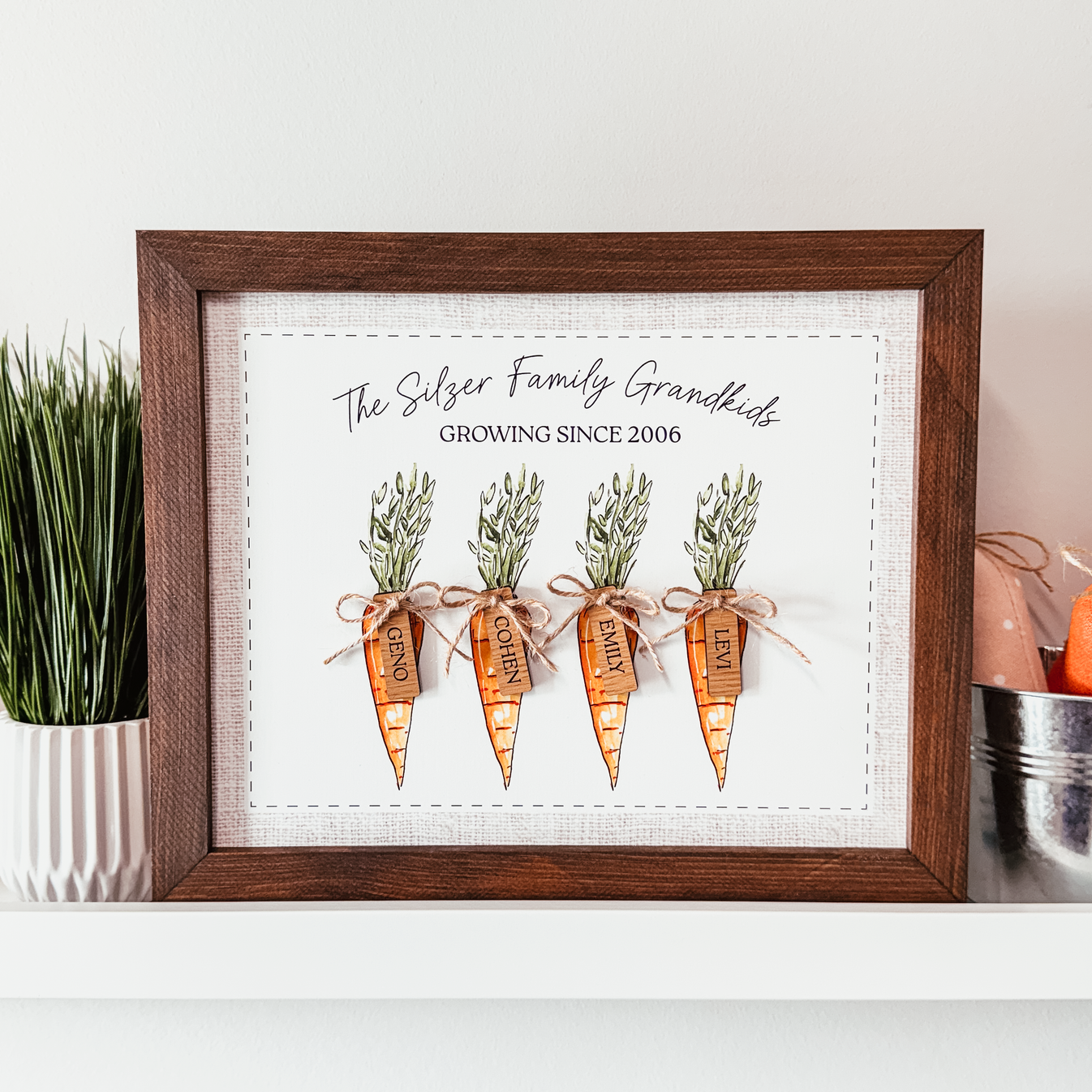 Personalized Carrot Patch Sign – Knotty Design Co.