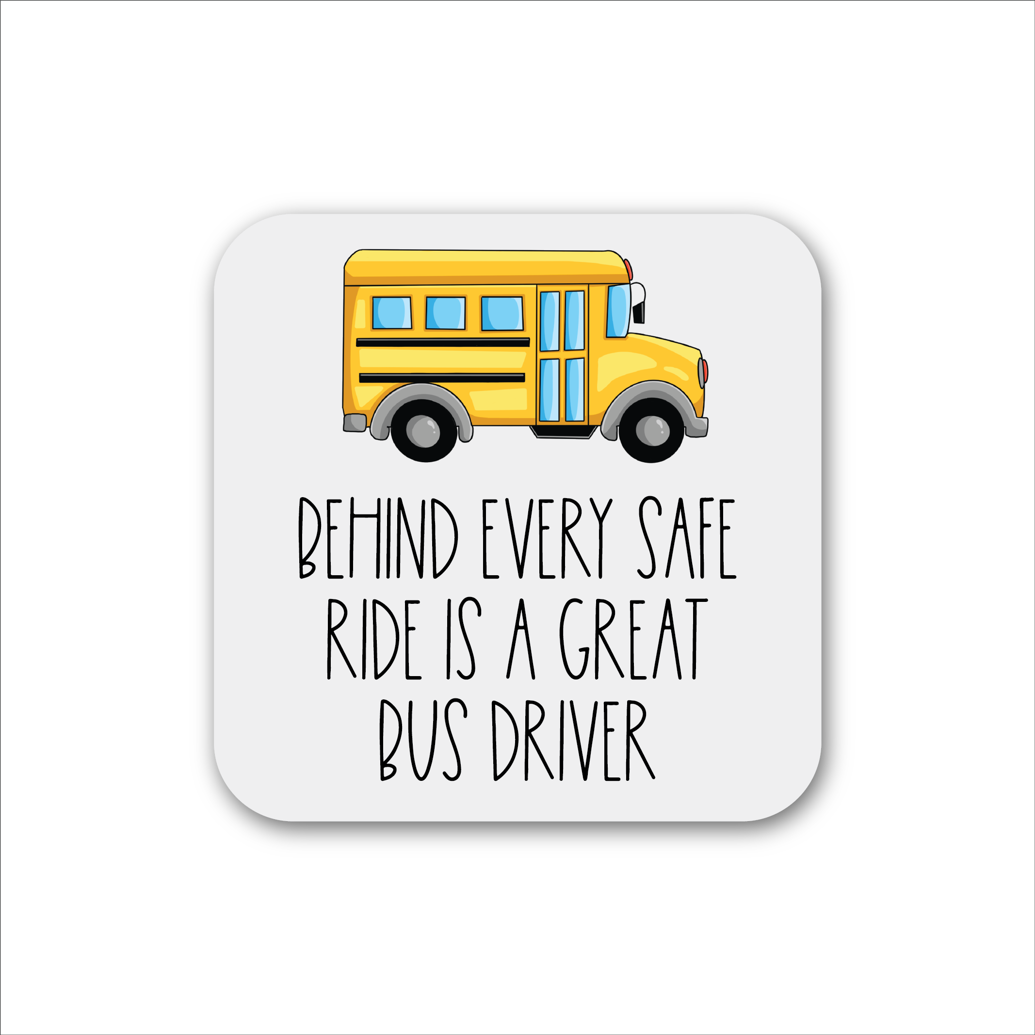Bus Driver Magnet – Knotty Design Co.